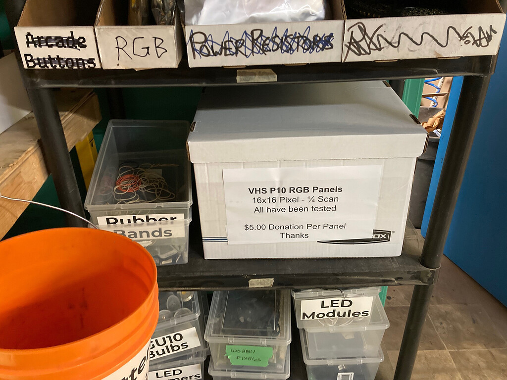 VHS RGB Panel Project # 2 (Pixel Panel Artsy Display) - Projects - VHS ...