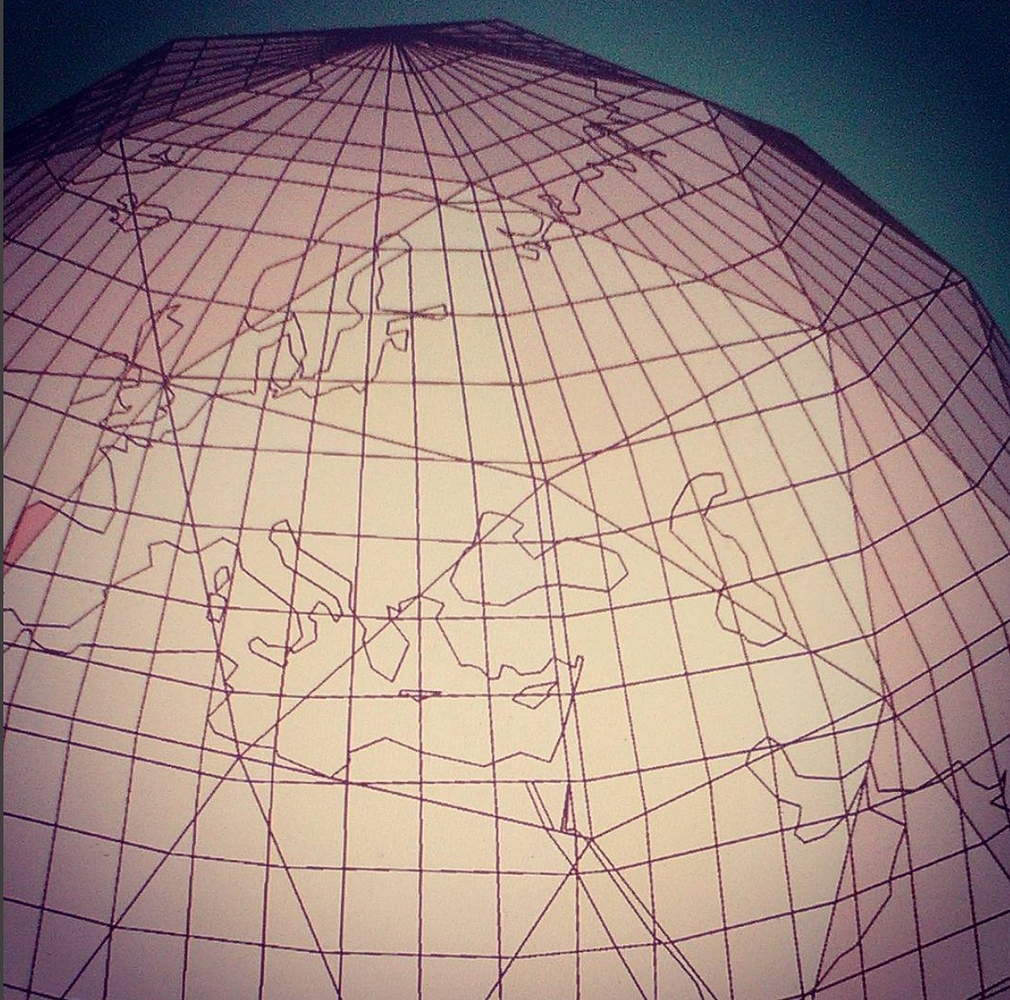 Laser cut Earth Globe - Projects - VHS Talk - Vancouver Hack Space