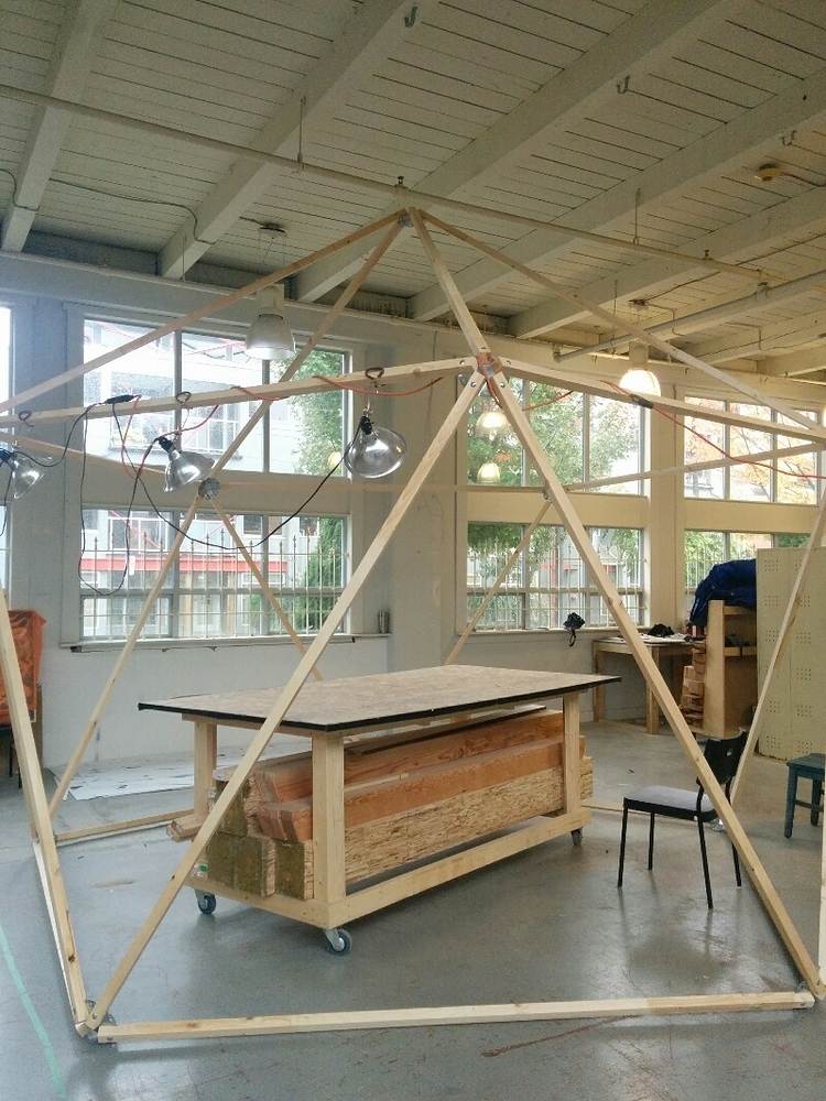 Star plates for a wooden geodesic Dome - Commercial Ops - VHS Talk ...