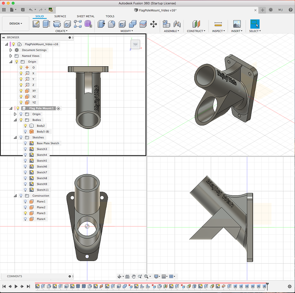 Learning 3D Modeling with Fusion 360 - Projects - VHS Talk - Vancouver ...