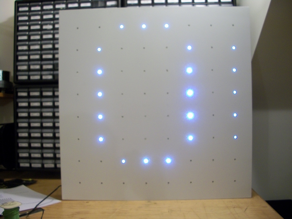 8x8 LED Matrix with Jello Diffusers - Projects - VHS Talk - Vancouver ...