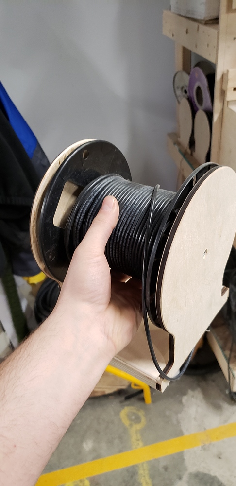 Wire spool rack idea - Space and infrastructure - VHS Talk - Vancouver ...
