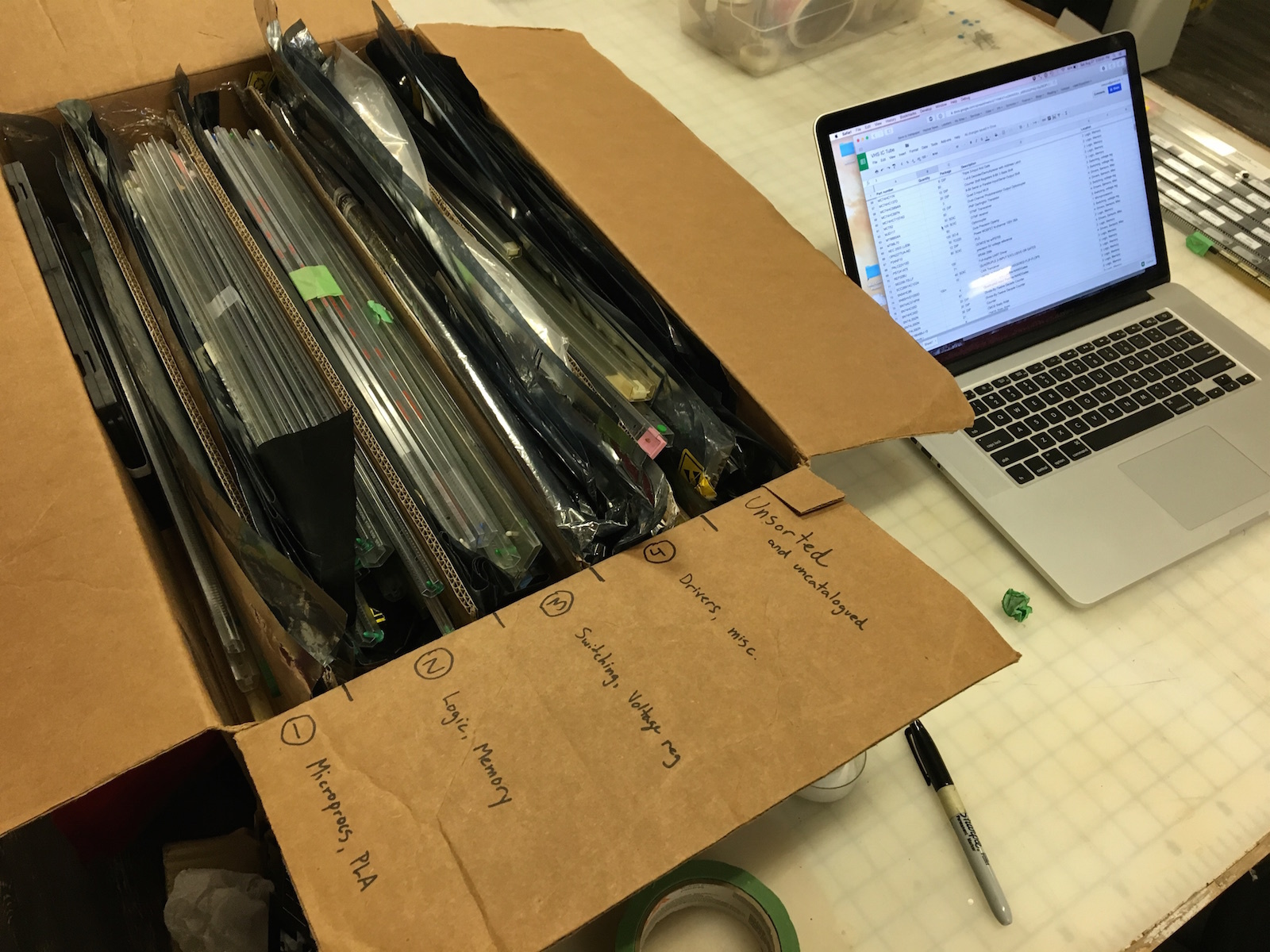 IC Tube Inventory - Projects - VHS Talk - Vancouver Hack Space