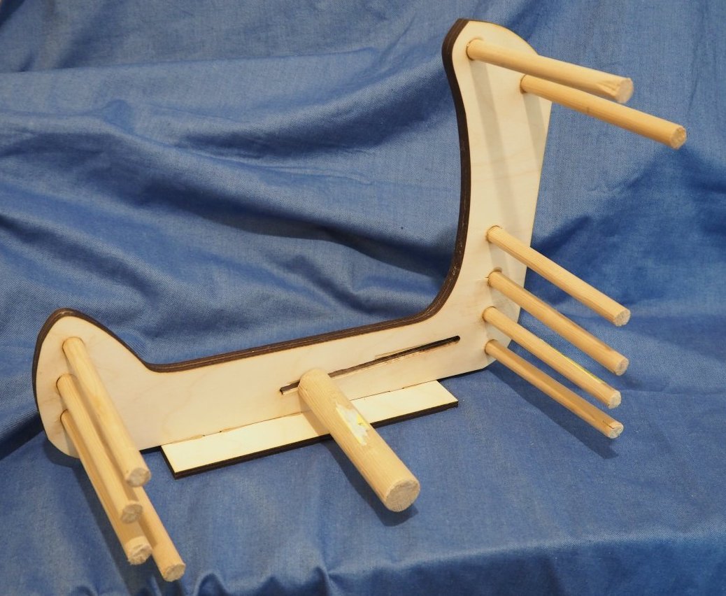 Laser Cut Inkle Loom Project - Projects - VHS Talk - Vancouver Hack Space